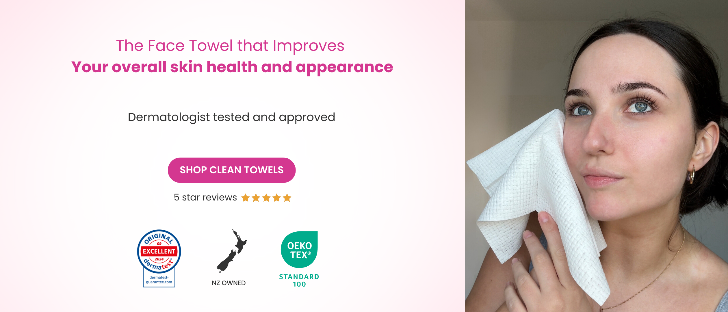 Clean Towels | NZ #1 Disposable Face Towels Premium Quality That ...